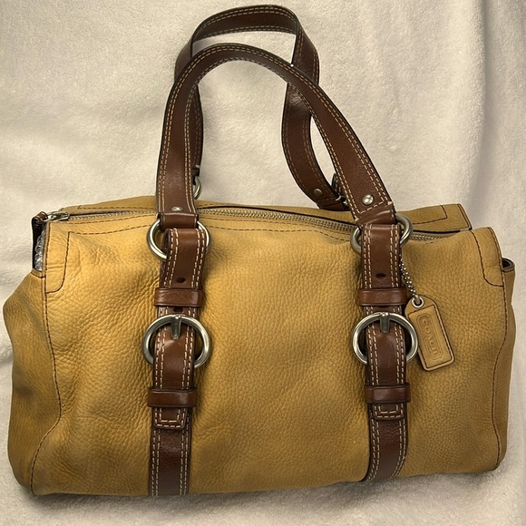 Coach | Bags | Coach Pebbled Leather Satchel Dust Bag Style Number F773 ...